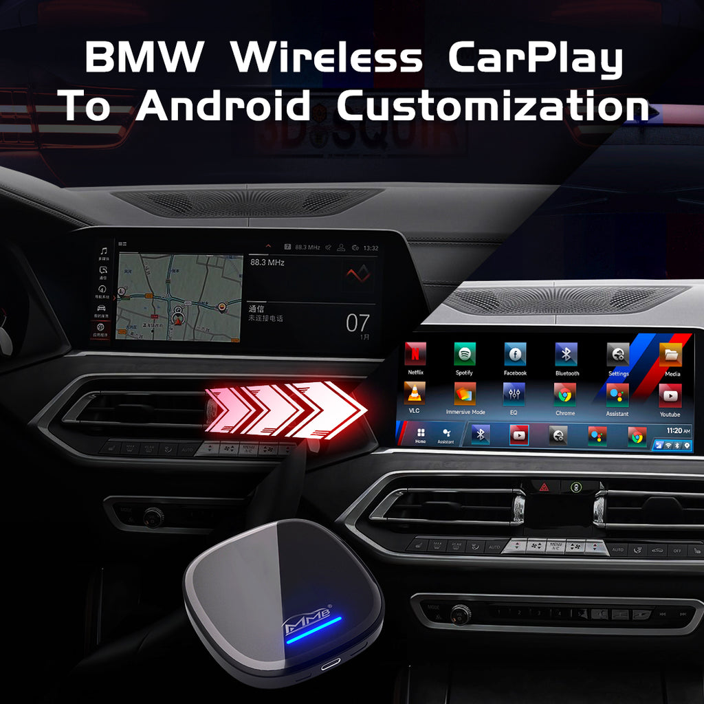 MMB BMW AI Box Wireless Multimedia Carplay Adapter – MMB Official