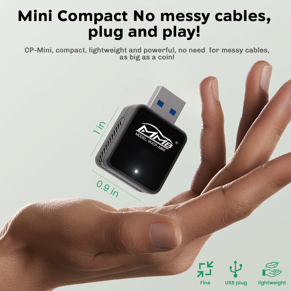 MMB Mini Wired to Wireless Bluetooth WiFi Carplay Adapter – MMB Official