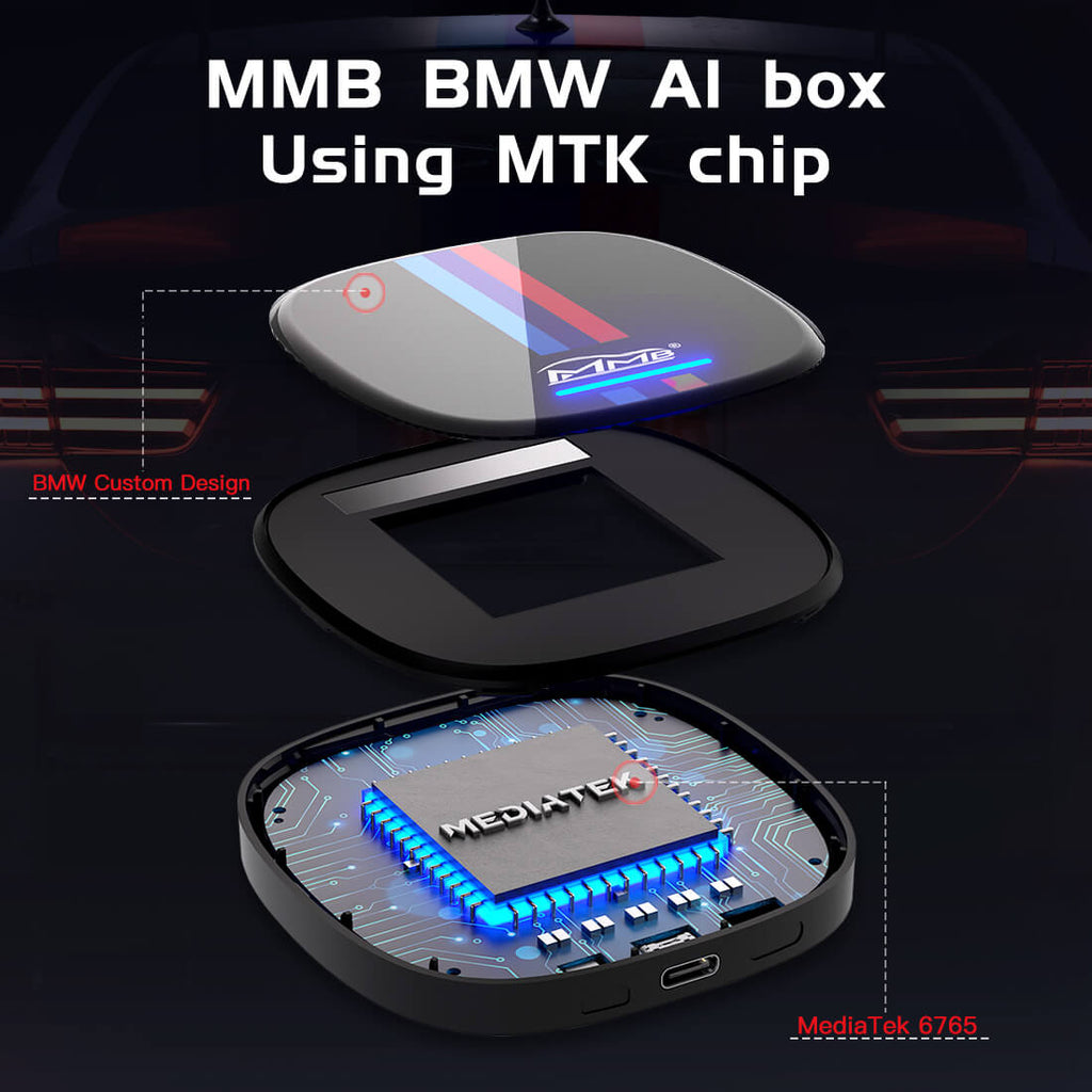 MMB BMW AI Box Wireless Multimedia Carplay Adapter – MMB Official