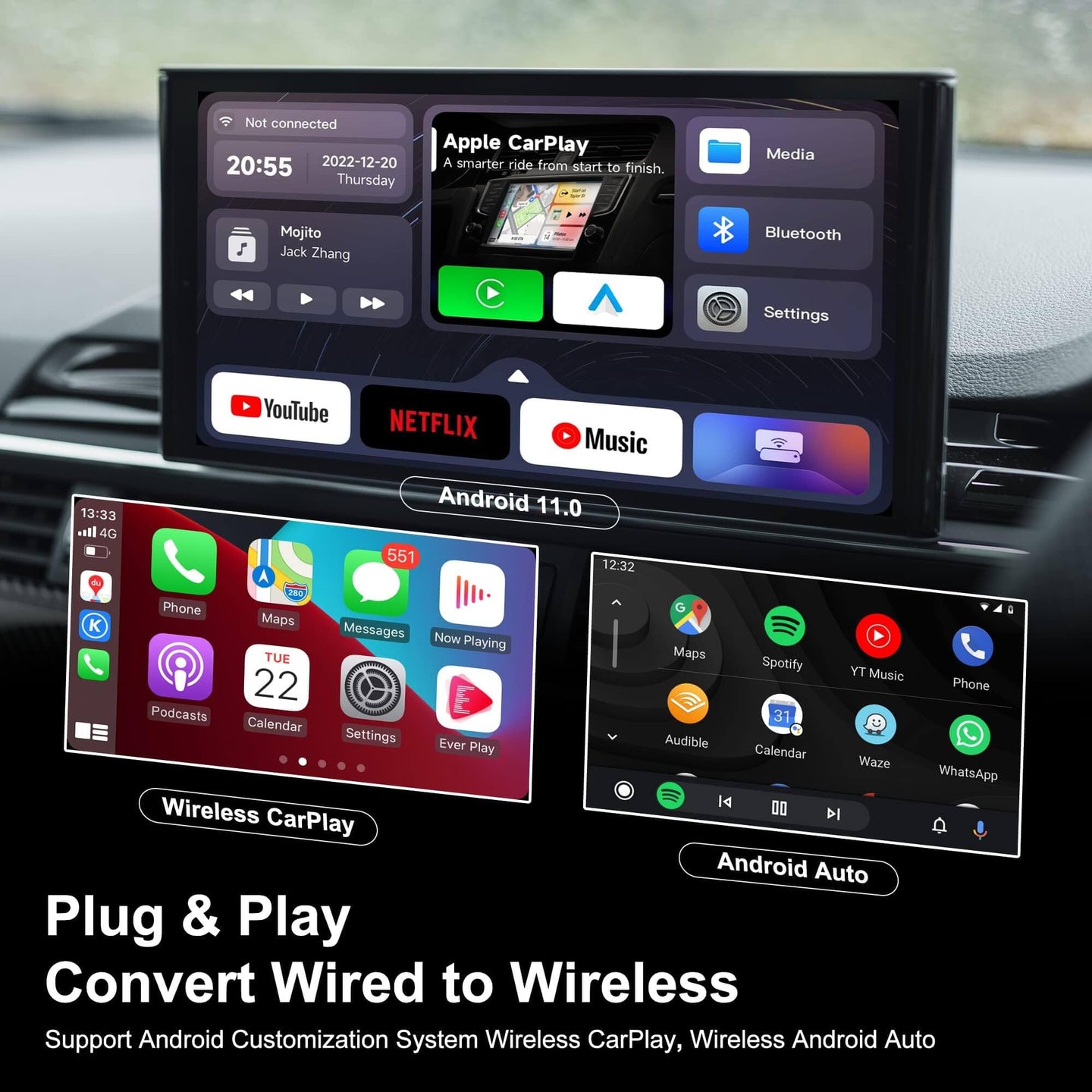 MMB AI Box Wireless TV Carplay Adapter – MMB Official