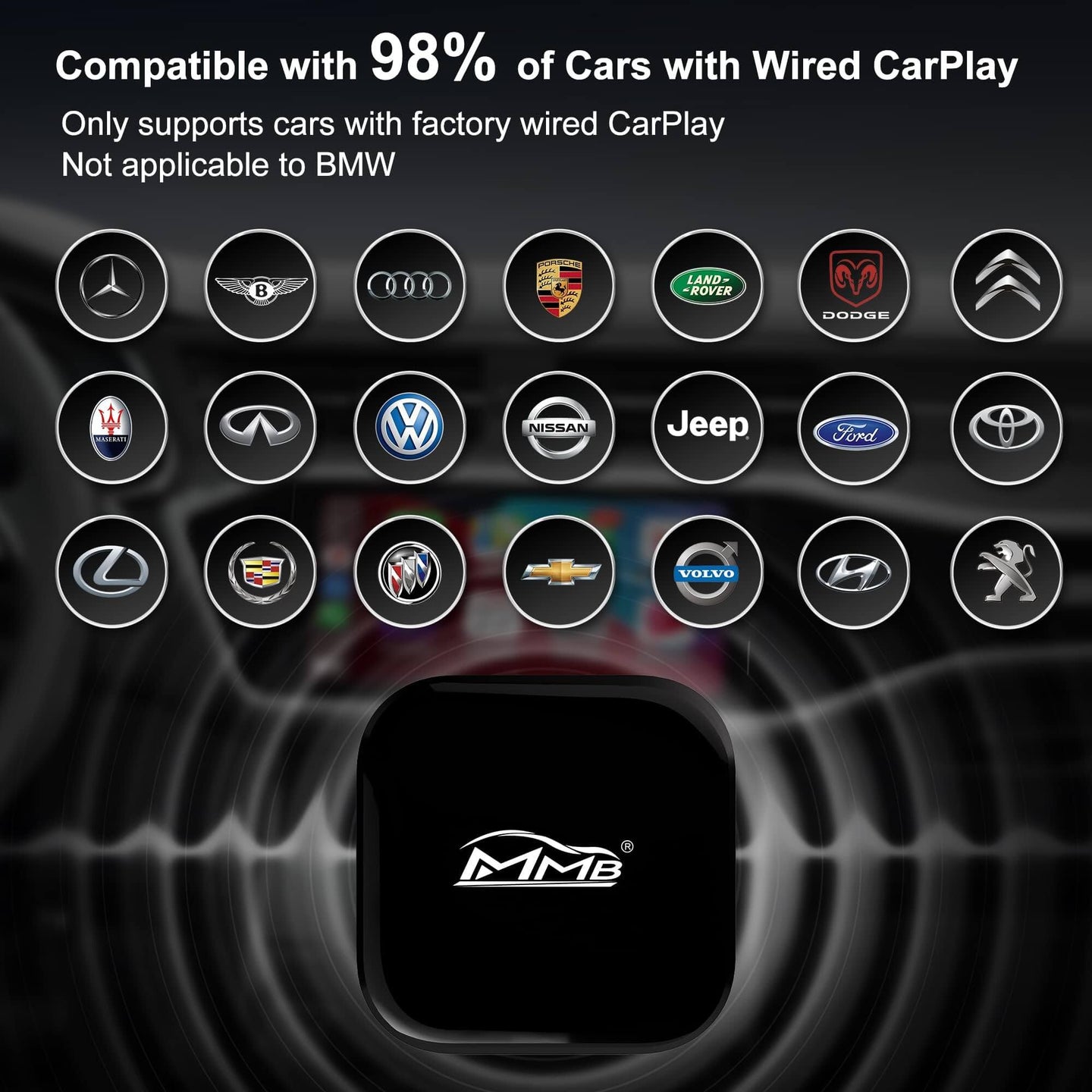 MMB AI Box Wireless TV Carplay Adapter – MMB Official