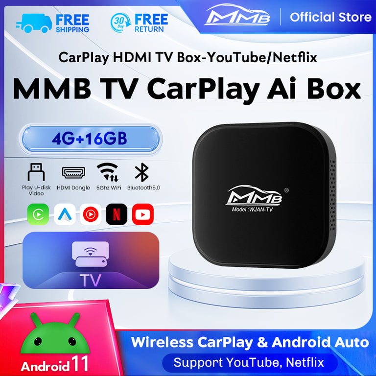 MMB AI Box Wireless TV Carplay Adapter – MMB Official