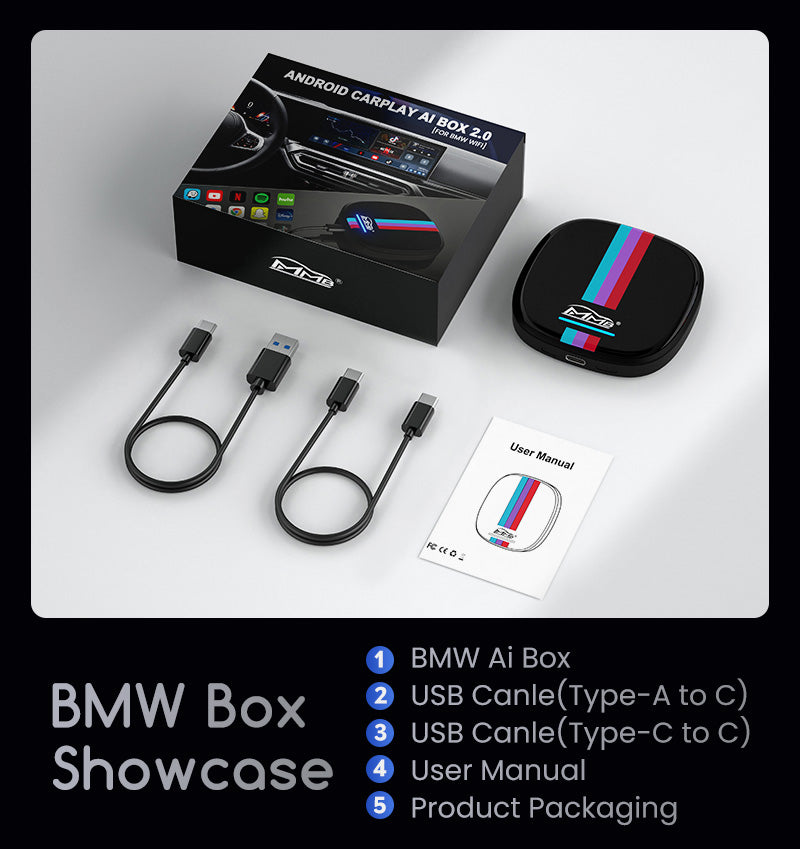 MMB BMW AI Box Wireless Multimedia Carplay Adapter – MMB Official