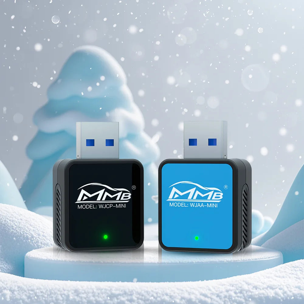 MMB Mini Wired to Wireless Bluetooth WiFi Carplay Adapter – MMB Official